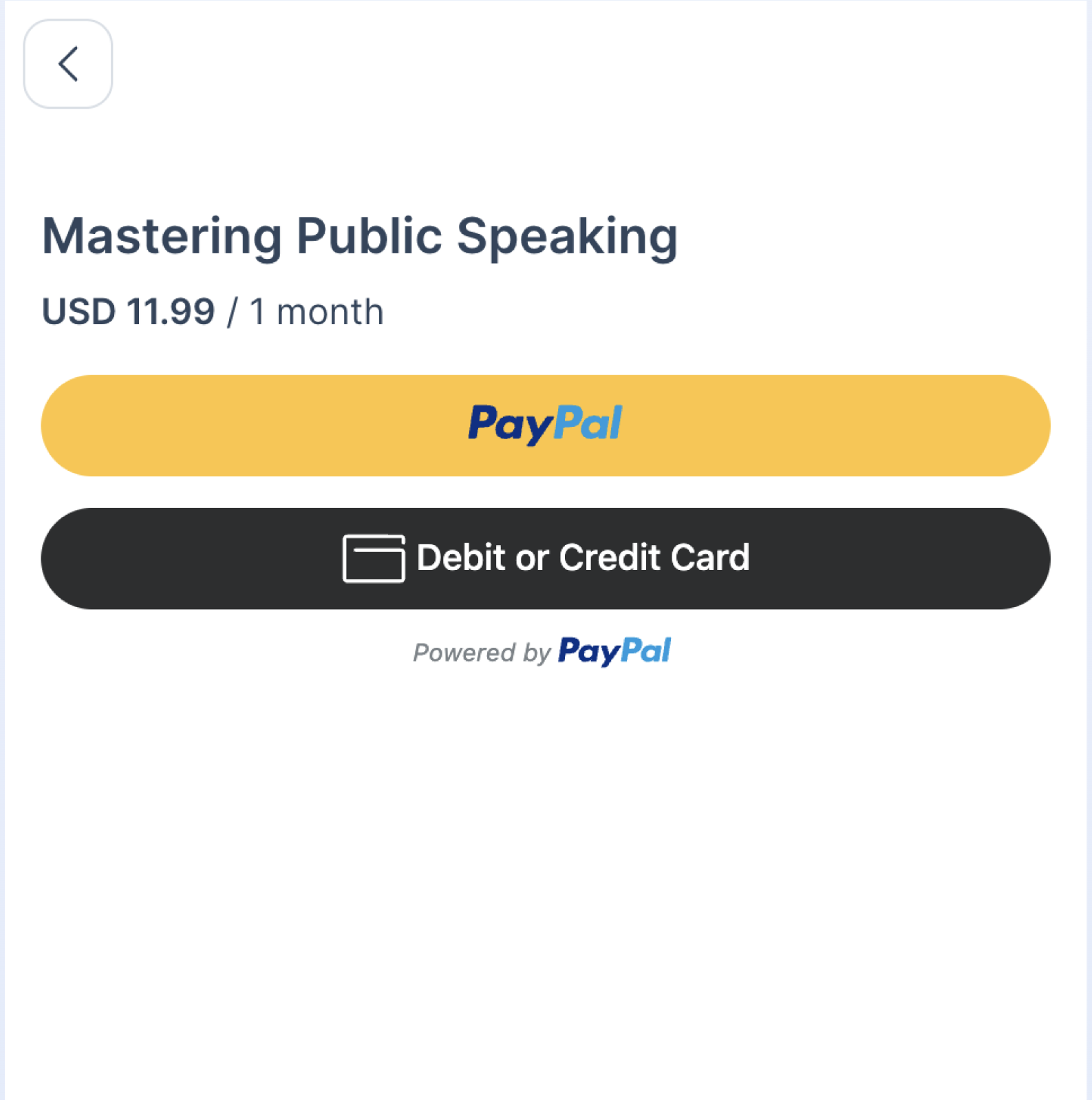Connect Payments – BetterMe Creator Platform