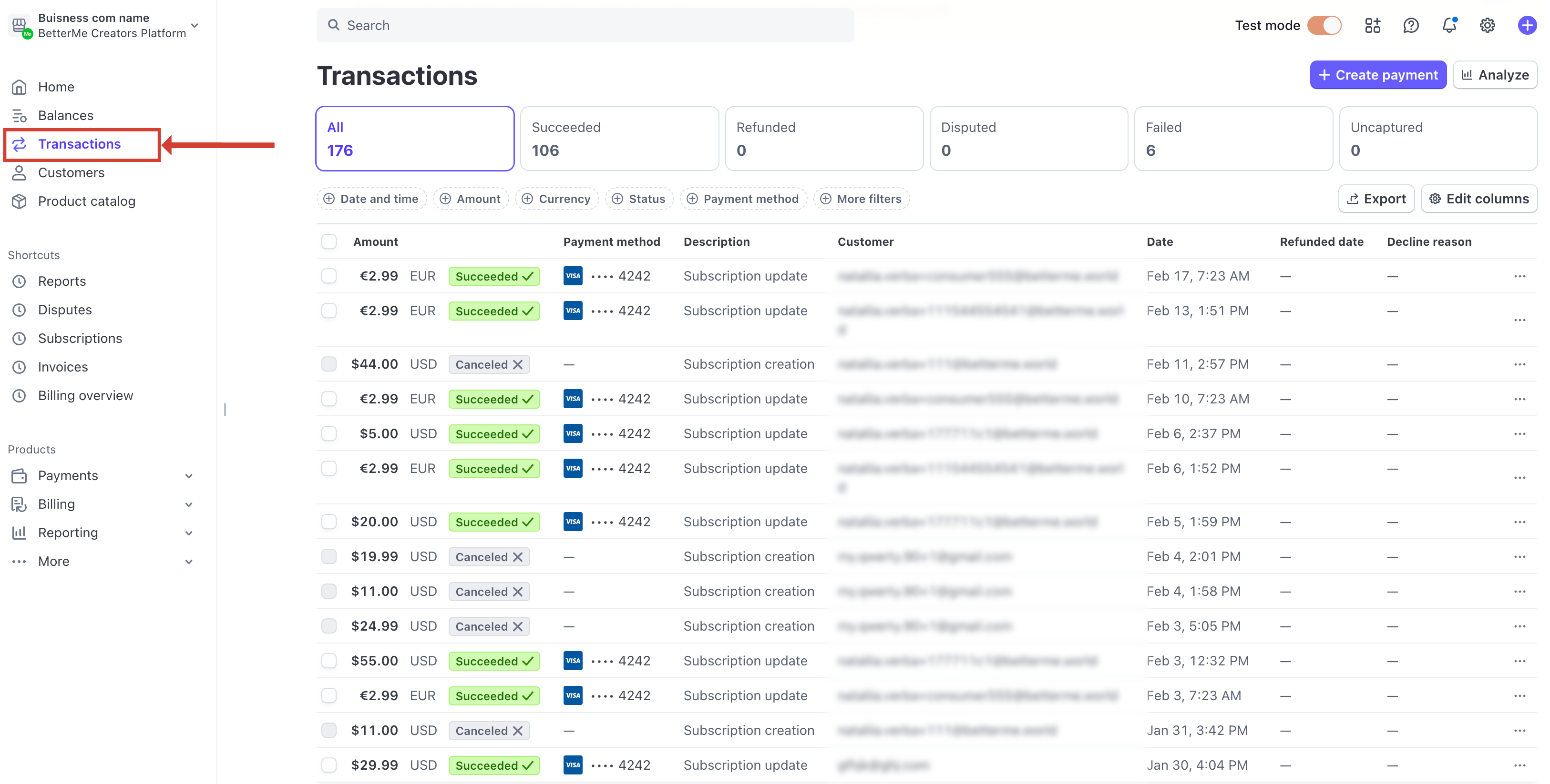 How to Refund a Transaction in Stripe – BetterMe Creator Platform