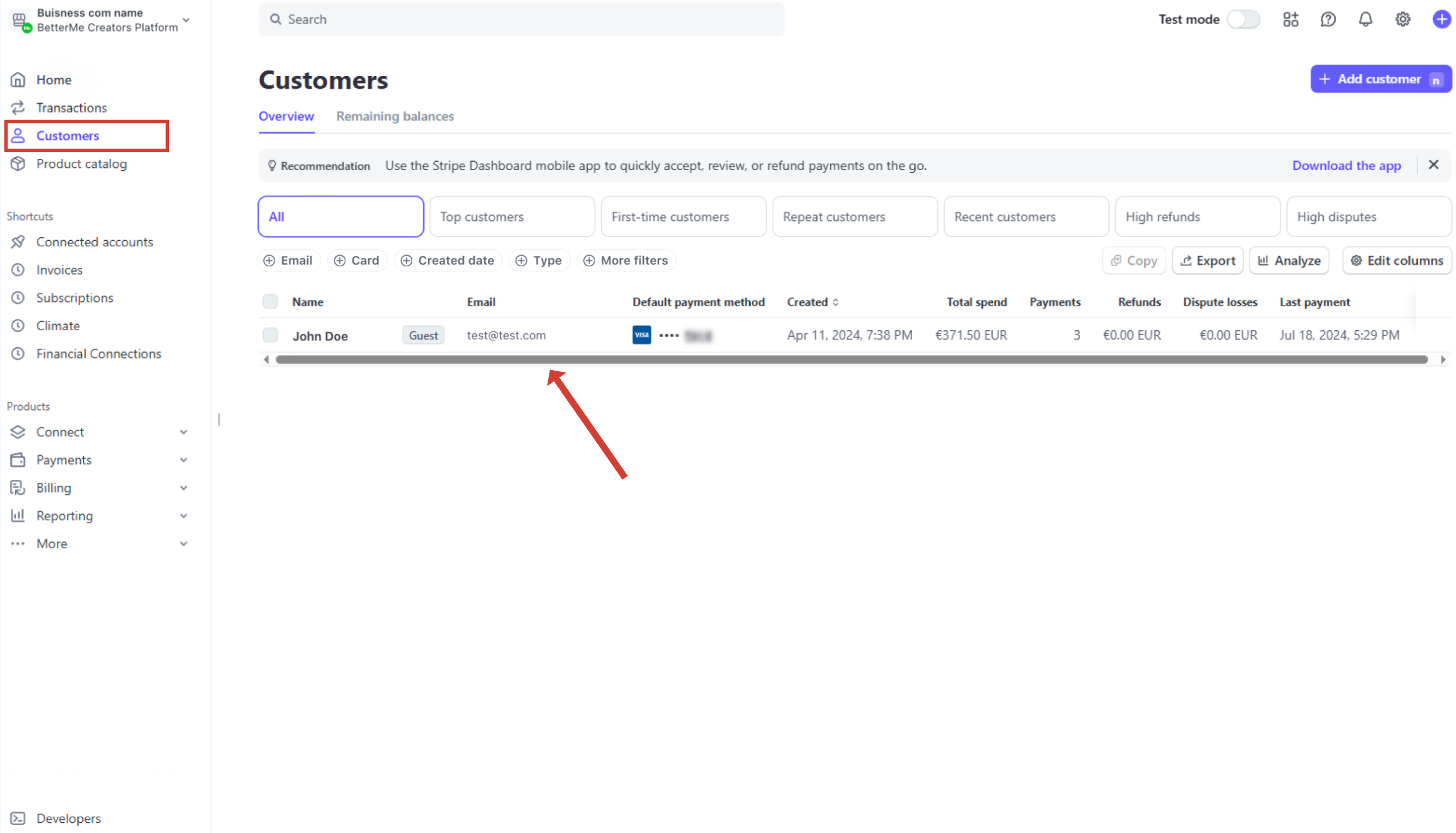 How to Send a Receipt in Stripe – BetterMe Creator Platform