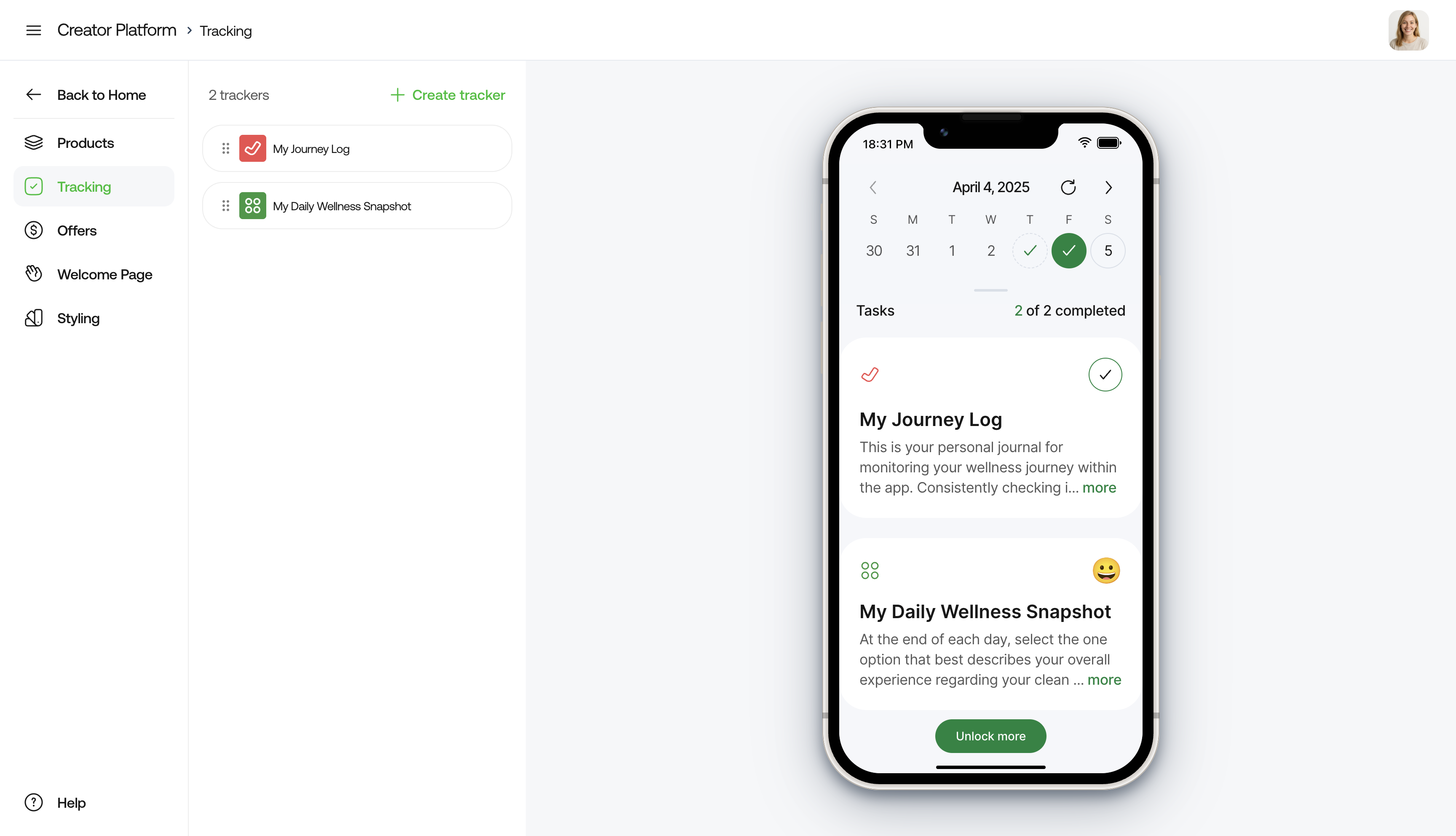 Builder – BetterMe Creator Platform