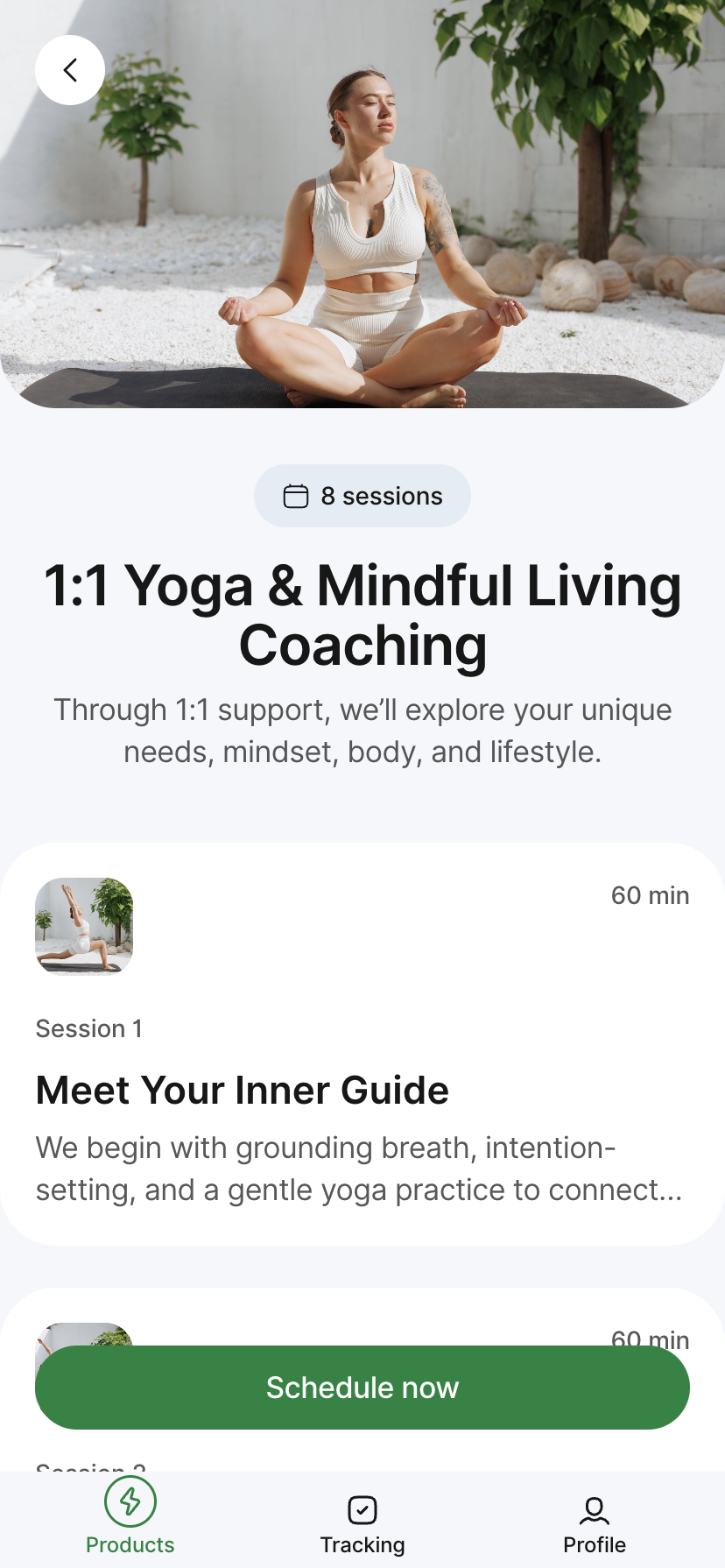 Booking a Session From the Client’s Side – BetterMe Creator Platform